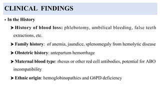 Neonatal anaemia: overview of pathophysiology, clinical approaches and ...
