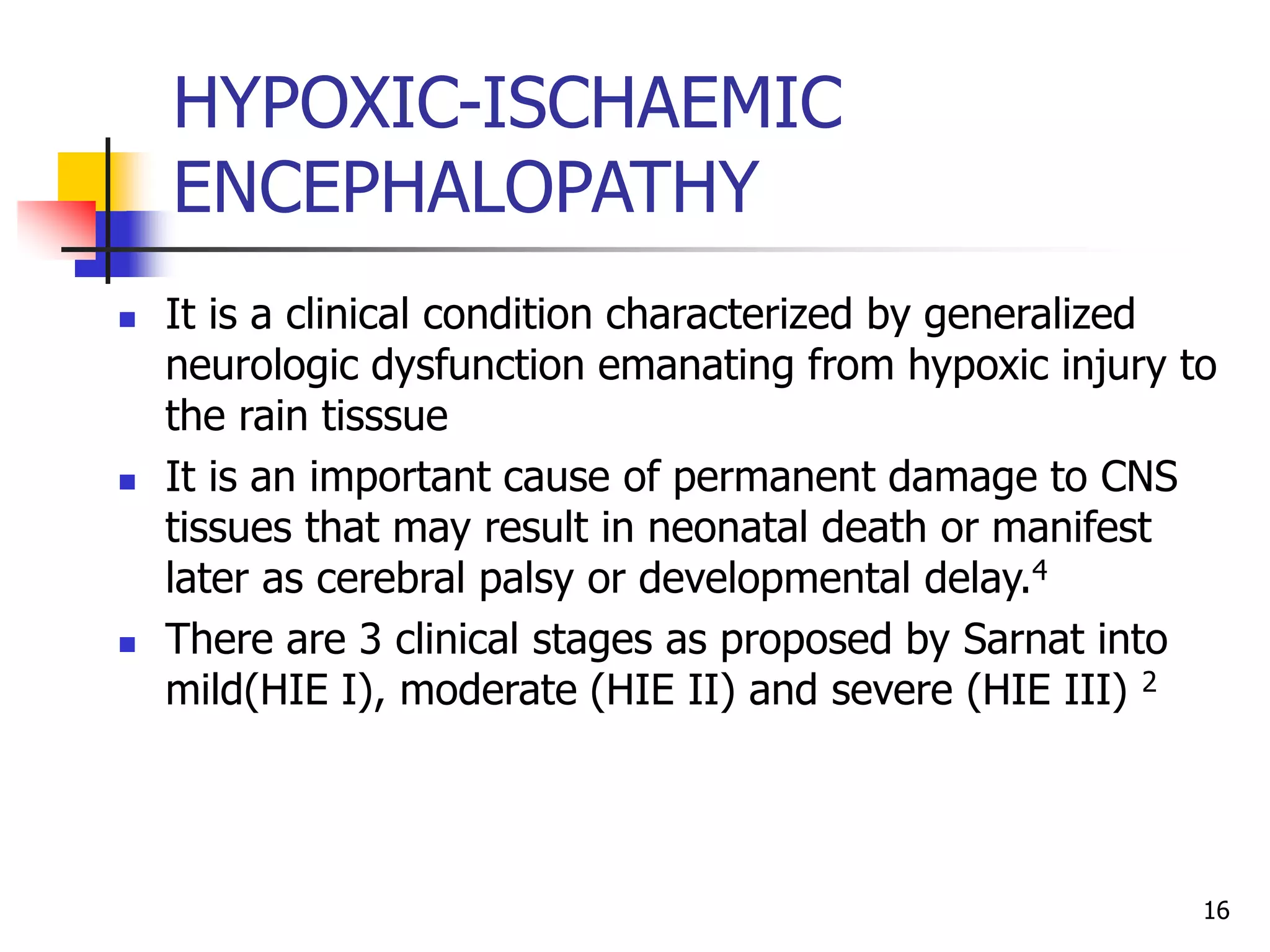 Neonatal asphyxia | PDF