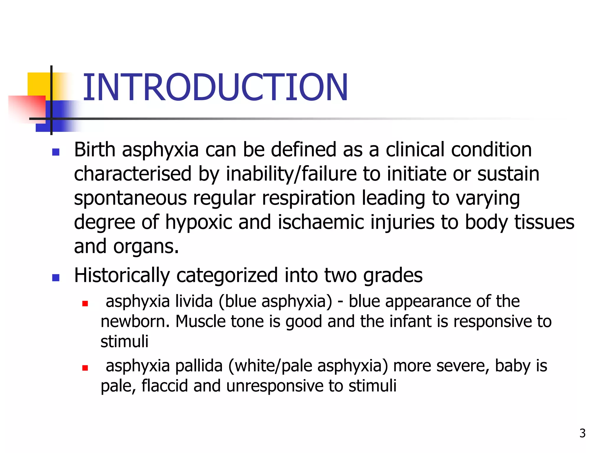 Neonatal asphyxia | PDF