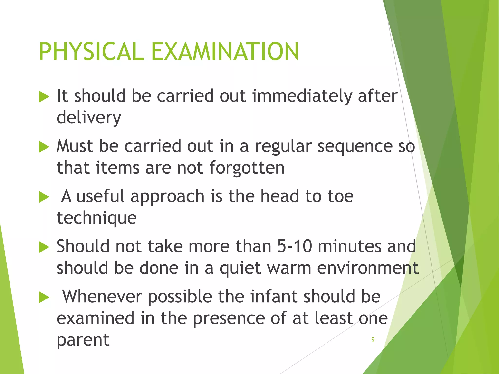 Neonatal assessment | PDF