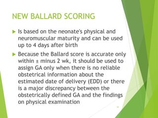 Neonatal assessment | PDF
