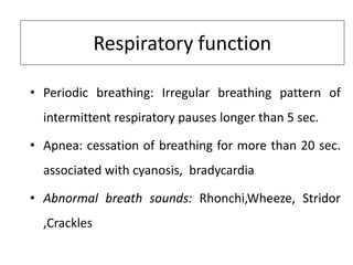 Neonatal assessment | PPTX