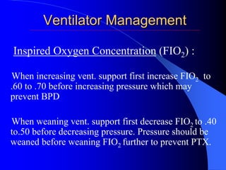Neonatal assisted ventilation | PDF