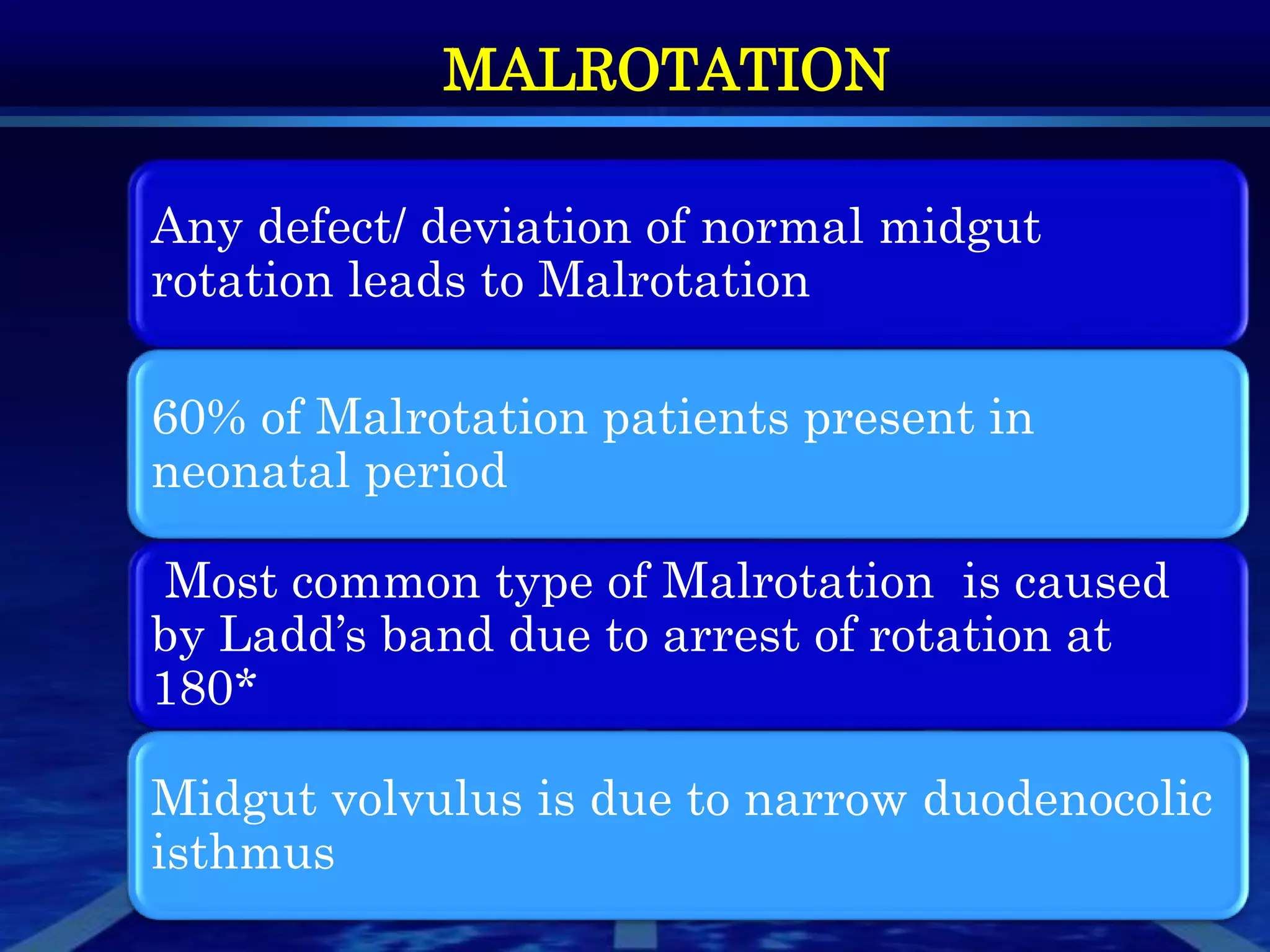 Neonatal Bilious Vomiting- part1 | PPTX