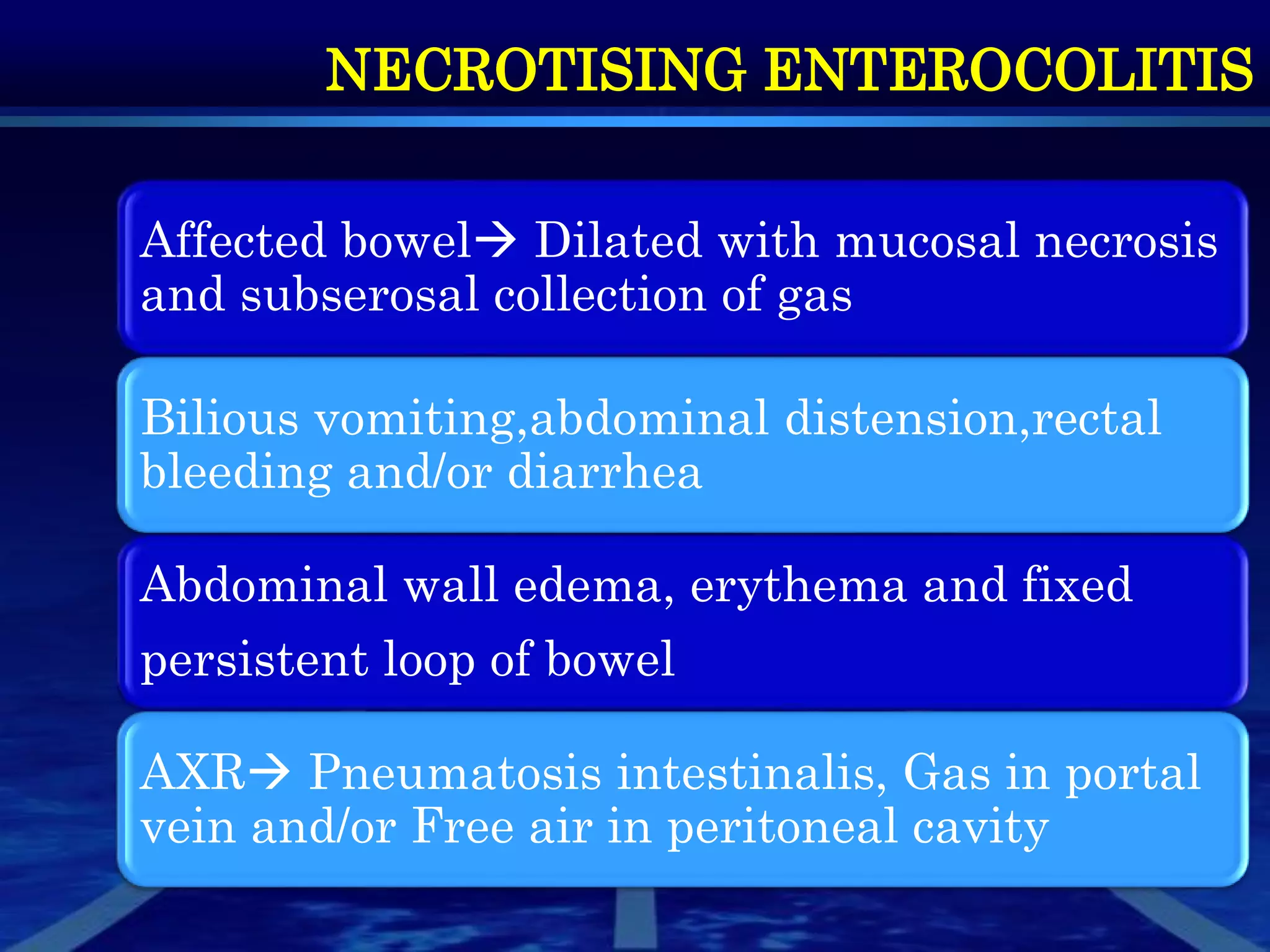 Neonatal Bilious Vomiting- part1 | PPTX