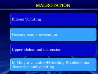 Neonatal Bilious Vomiting- part1 | PPTX