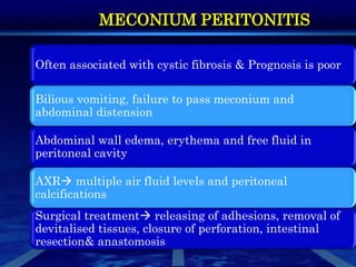Neonatal Bilious Vomiting- Part2 | PPTX