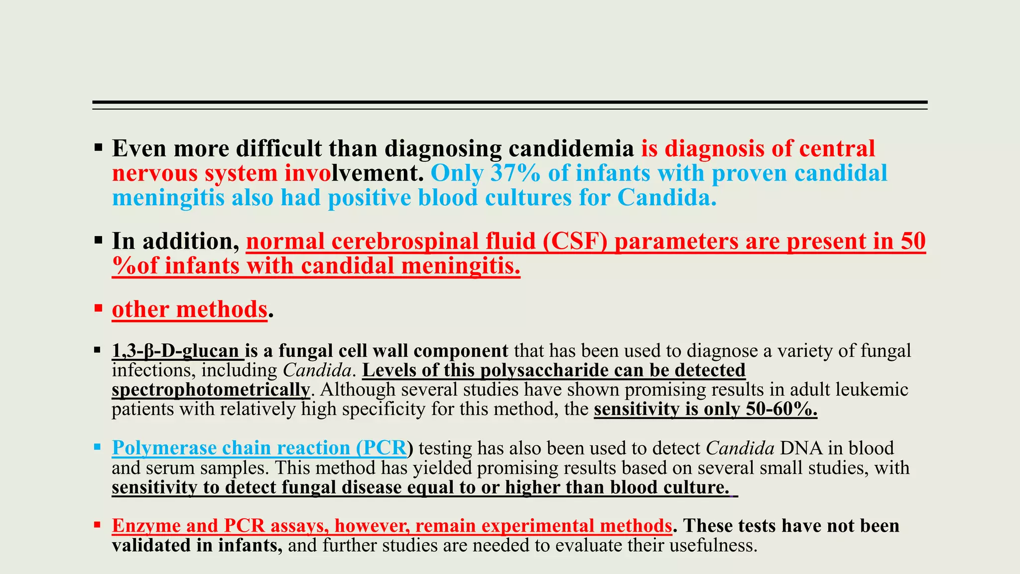 Neonatal candiasis | PPTX
