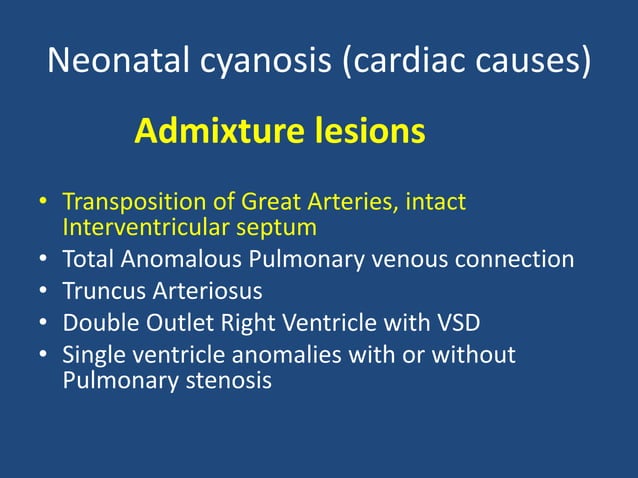 Neonatal cardiac emergency | PPTX | Heart and Cardiovascular Diseases ...