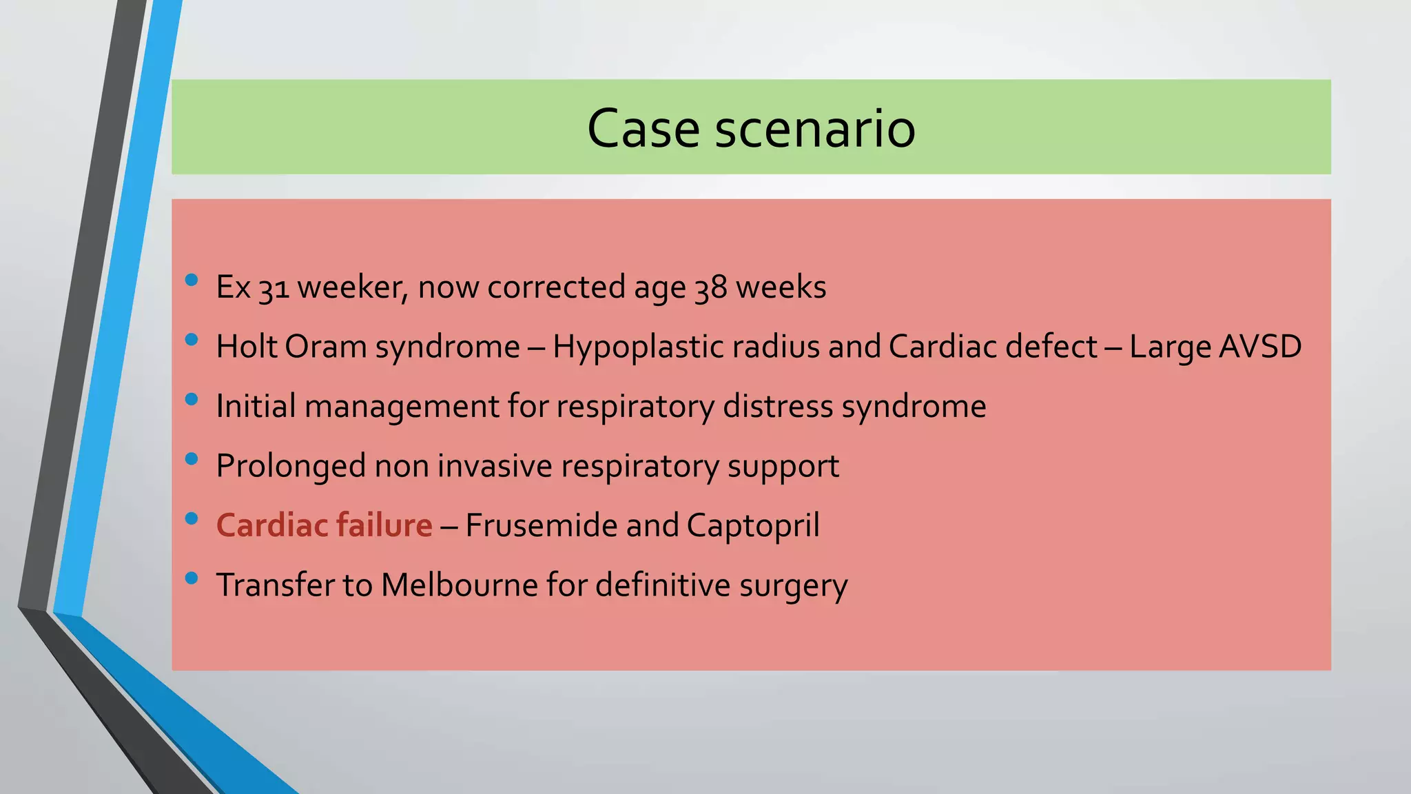 Neonatal cardiac failure | PPTX | Heart and Cardiovascular Diseases ...