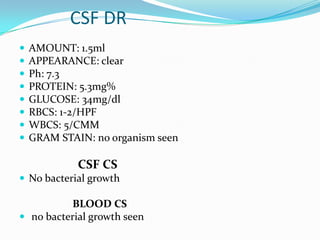 Neonatal case presentation on hypoxic ischemic encephalopathy | PPTX