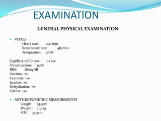 Neonatal case presentation on hypoxic ischemic encephalopathy | PPTX