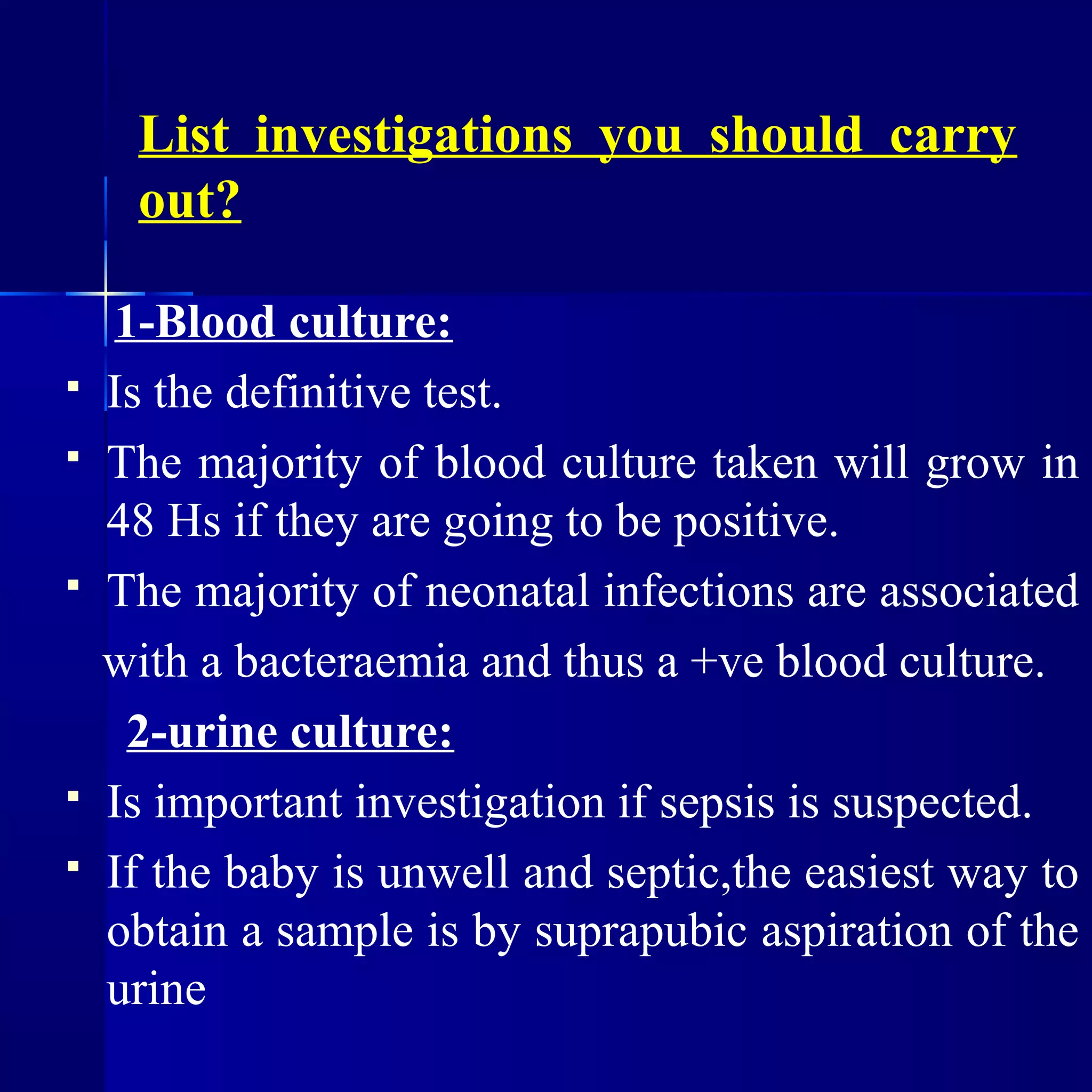 Neonatal case study scenario | PPT