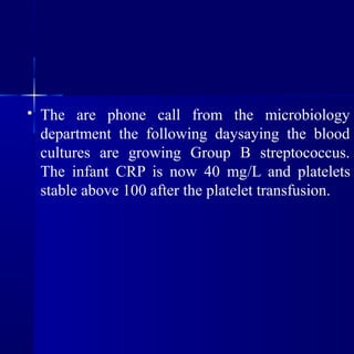 Neonatal case study scenario | PPT