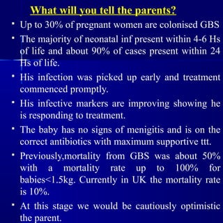 Neonatal case study scenario | PPT