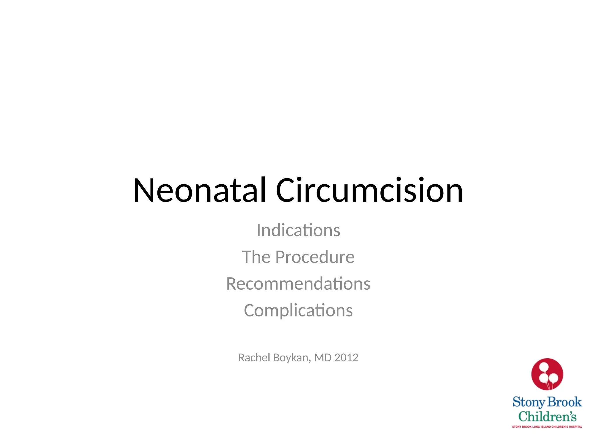 Neonatal_Circumcision PowerPoint presentation | PPTX