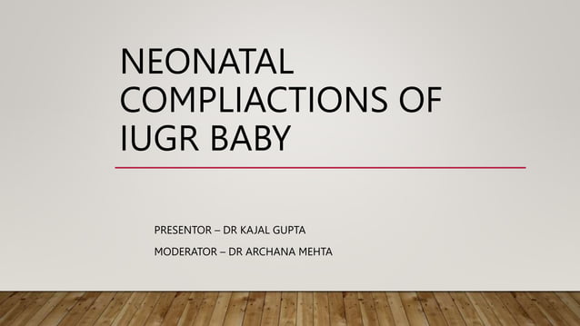 Neonatal complication.pptx