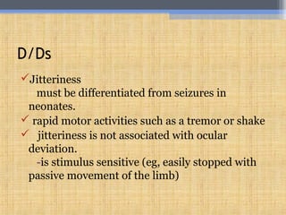 Neonatal convulsion | PPT