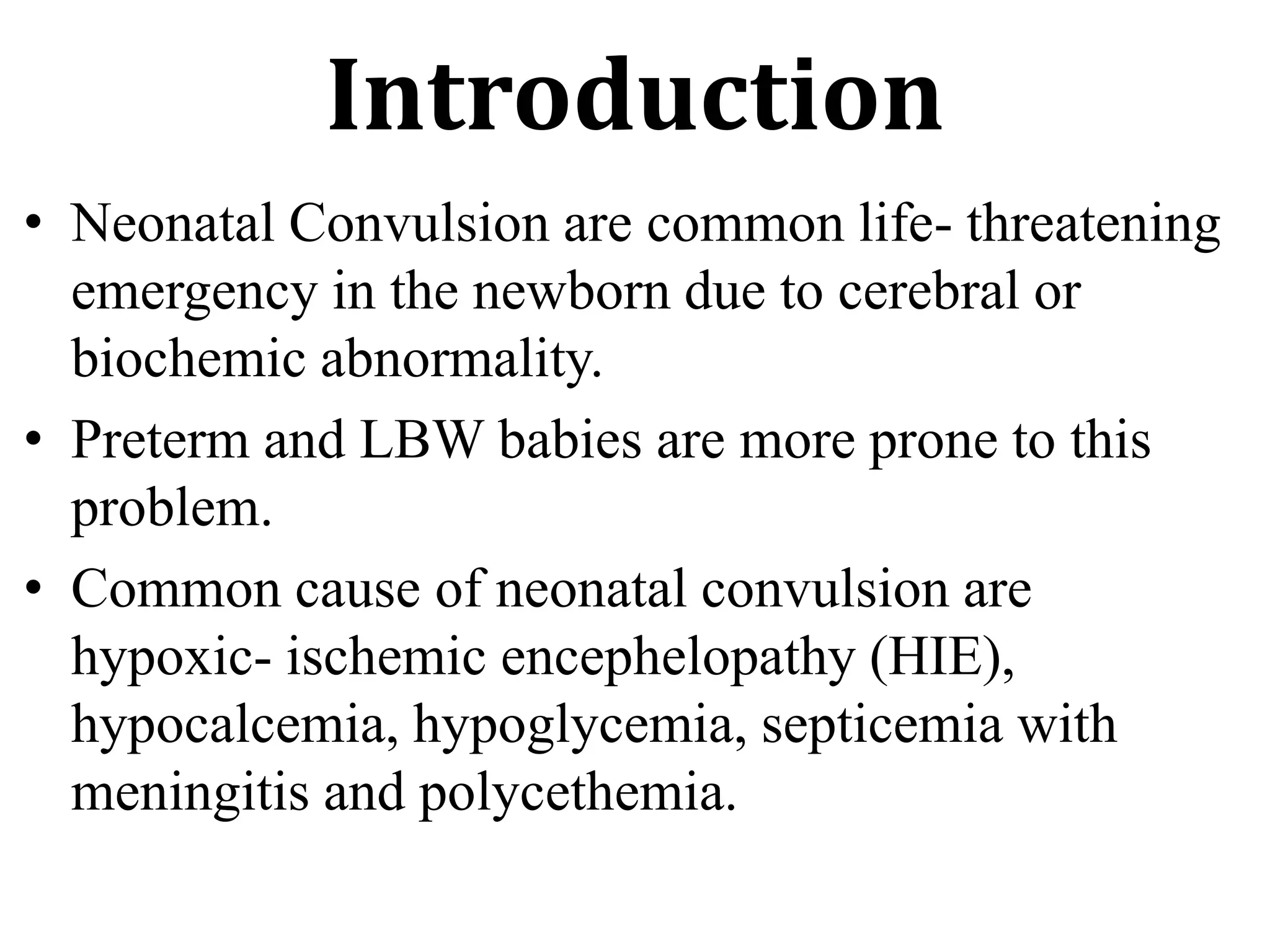 Neonatal convulsion....assignt | PPSX