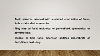 Neonatal convulsion & nursing management | PPTX