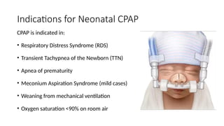 Neonatal CPAP Presentation Prepapred for UMST, Designed by Suliman | PPT