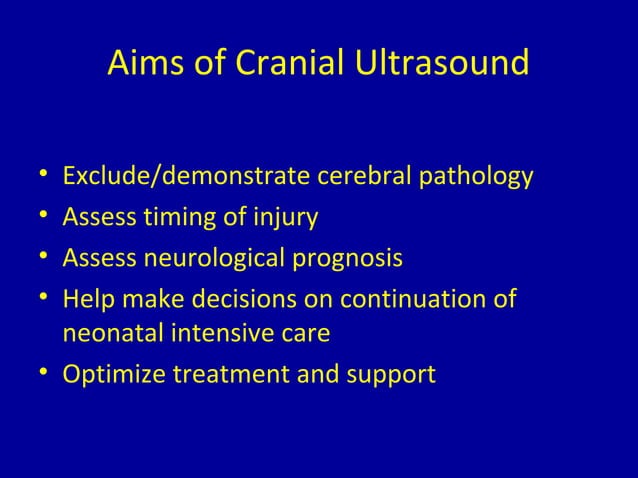 Cranial Ultrasound of neonate | PPT | Brain and Nervous System ...