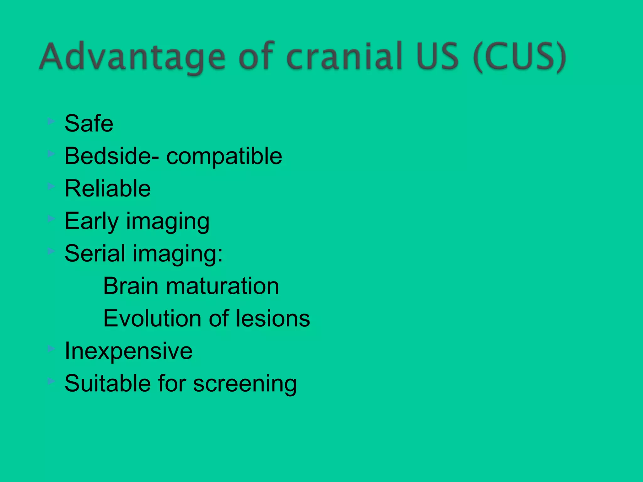 Neonatal cranial us from A to Z | PPT