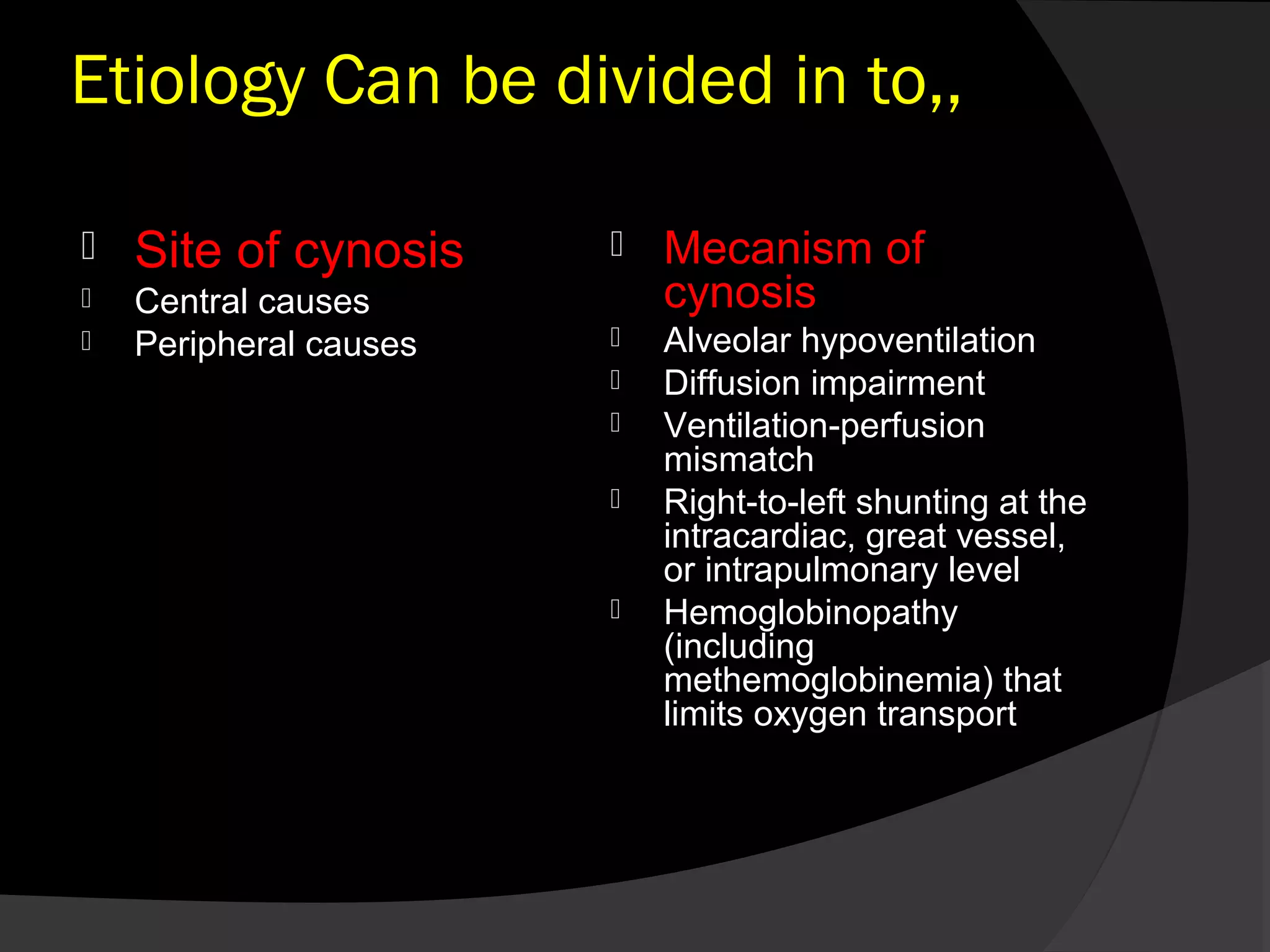 Approach to a Neonate with Cyanosis | PPT