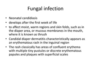 Neonatal dermatoses | PPTX