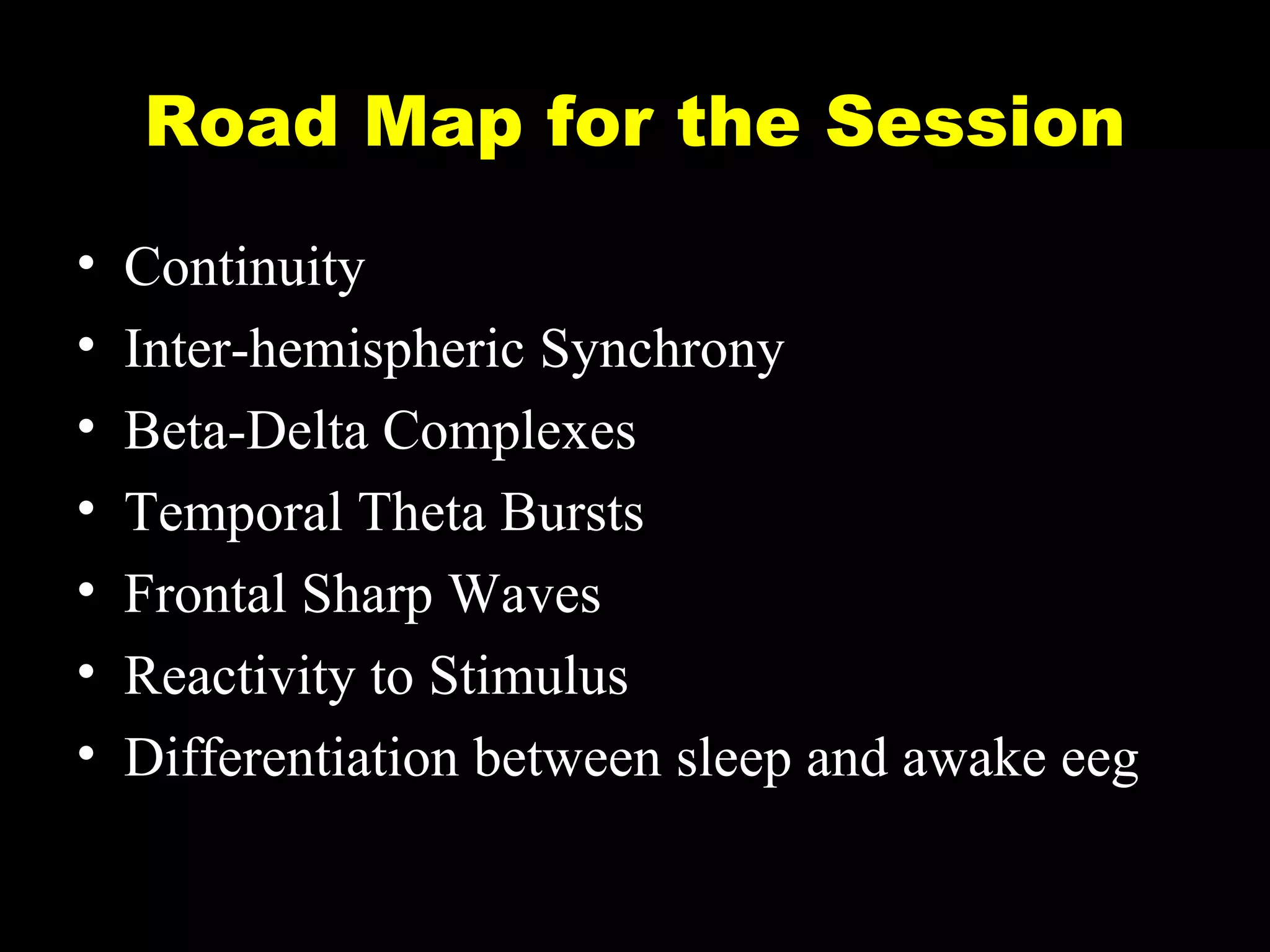 Neonatal EEG Patterns | PPT