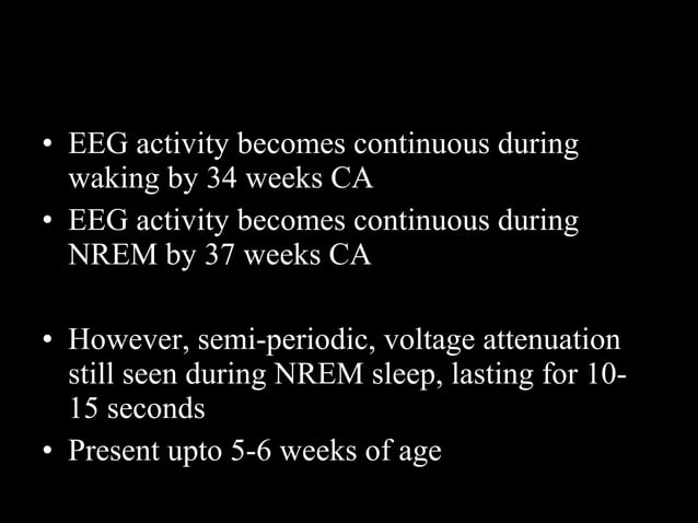 Neonatal EEG Patterns | PPT