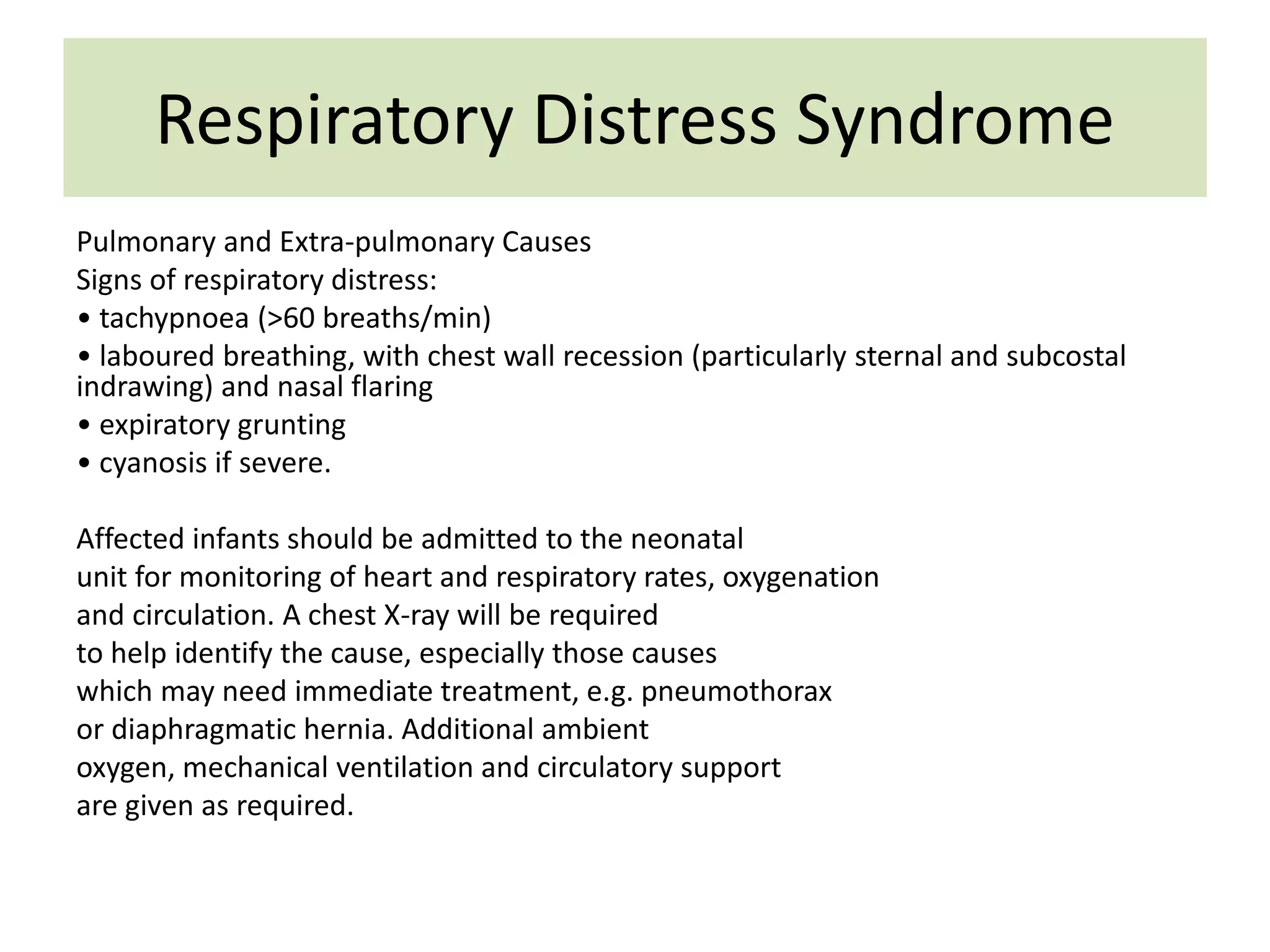 Neonatal emergencies | PPTX