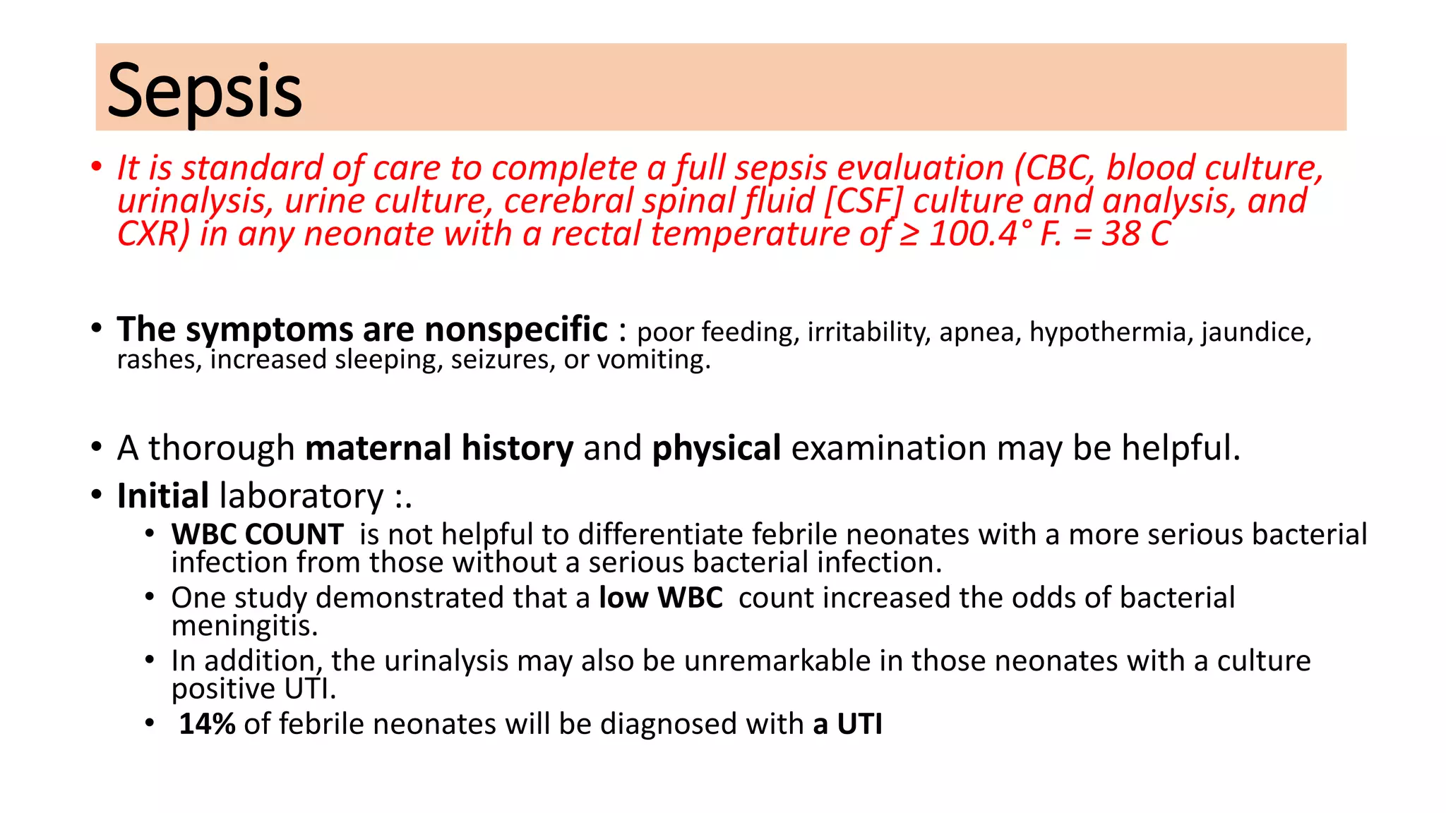 Neonatal emergencies guidelines | PPTX