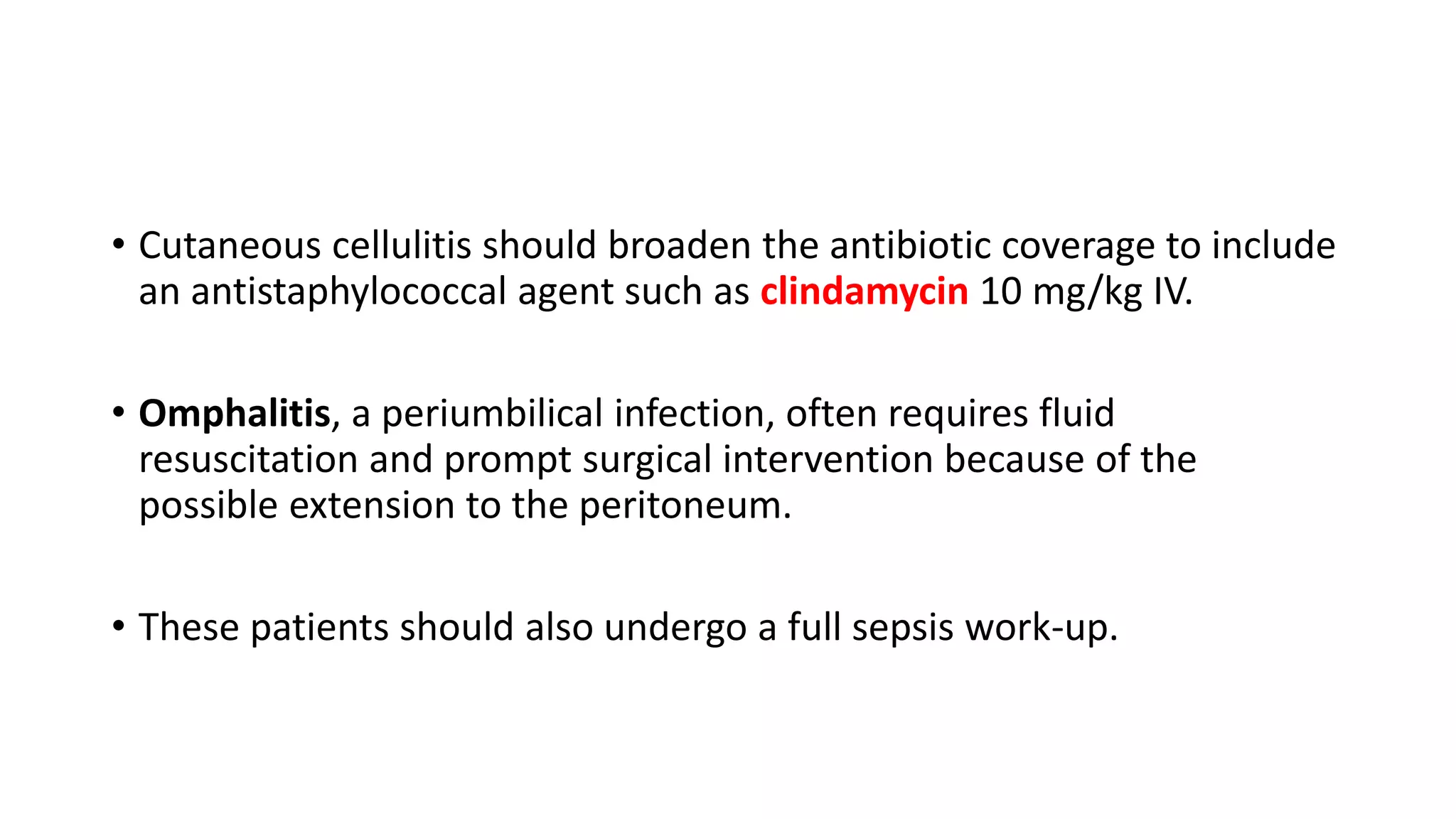 Neonatal emergencies guidelines | PPTX