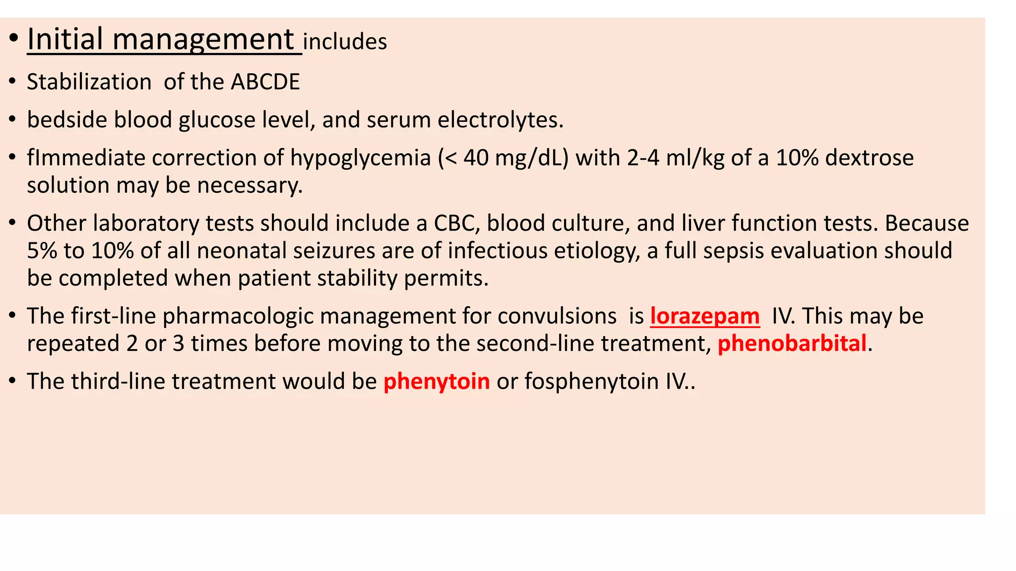 Neonatal emergencies guidelines | PPTX