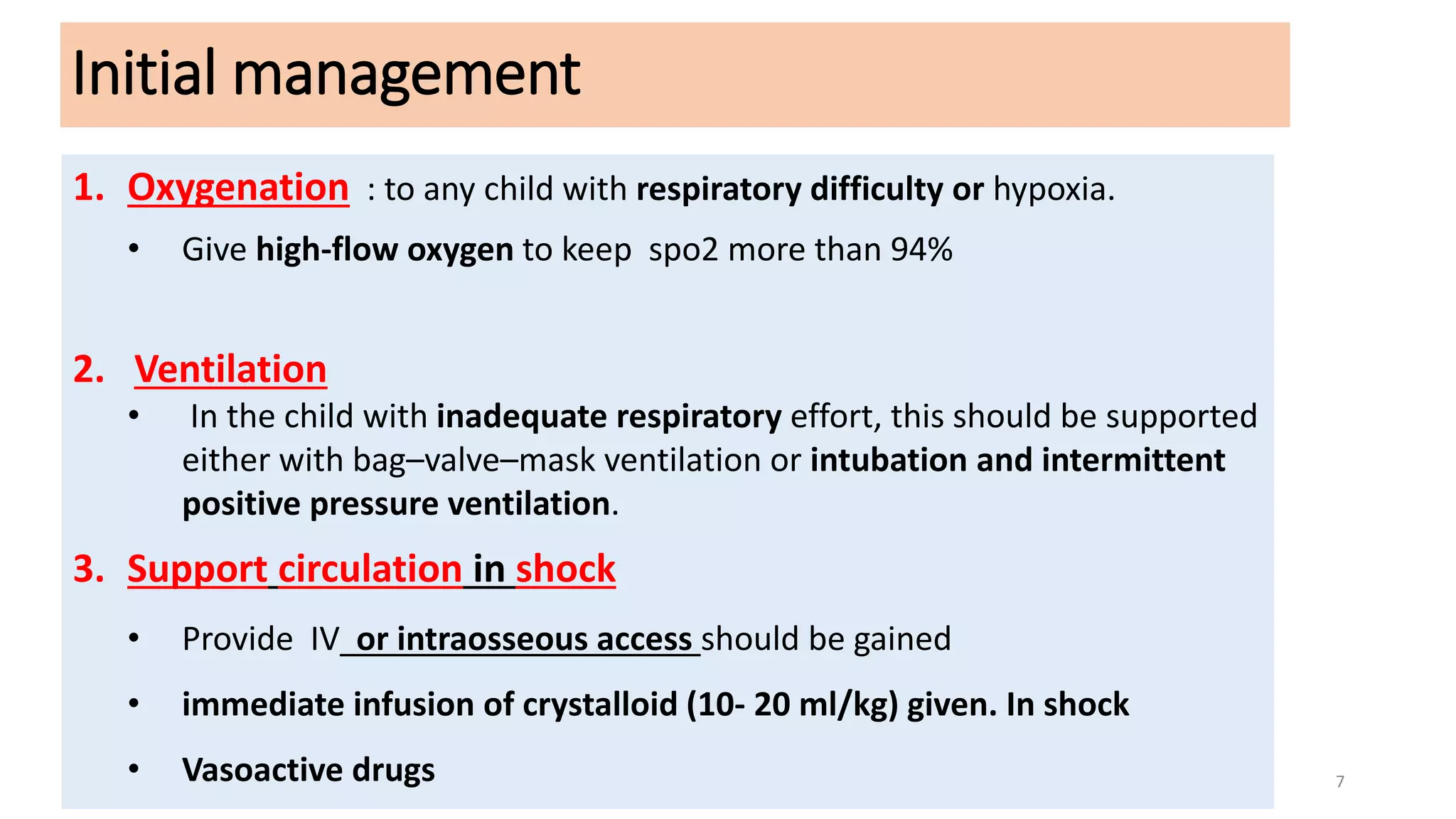 Neonatal emergencies guidelines | PPTX