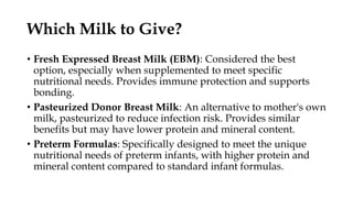 Neonatal Enteral Nutrition AND types of nutrition .pptx