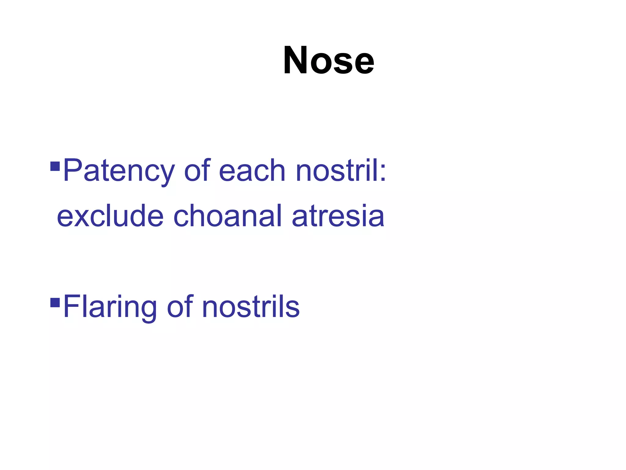 Neonatal examination | PPT
