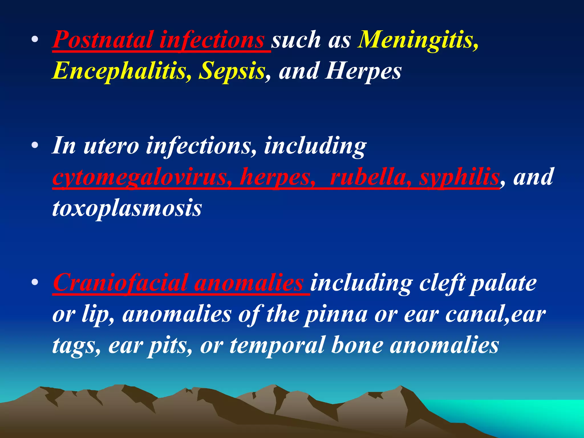 Neonatal hearing screening | PPT