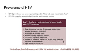 Neonatal Herpes power point presentation | PPTX