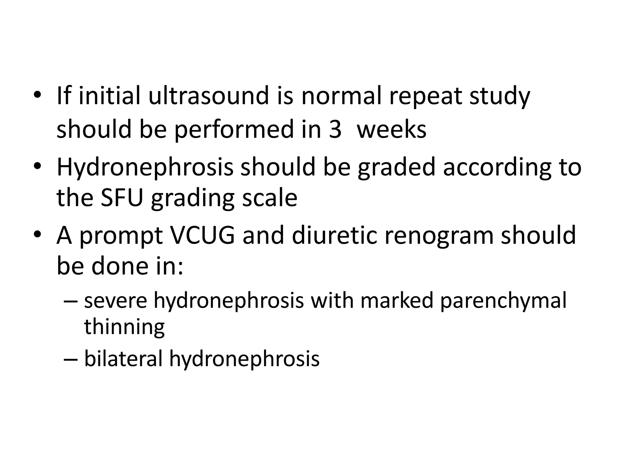 Neonatal hydronephrosis | PPTX