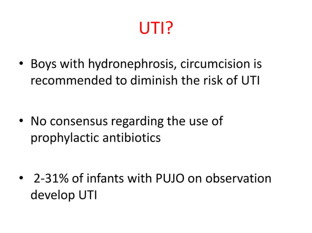 Neonatal hydronephrosis | PPTX