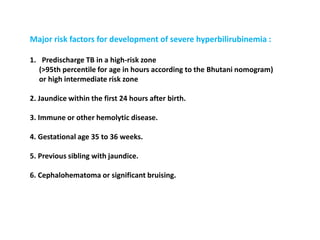 Neonatal hyperbilirubinemia | PPTX