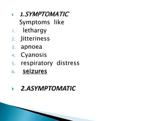 Neonatal hypoglycaemia | PPTX