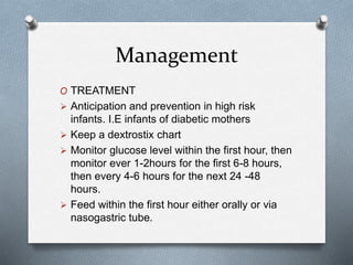 Neonatal hypoglycaemia sandra | PPT