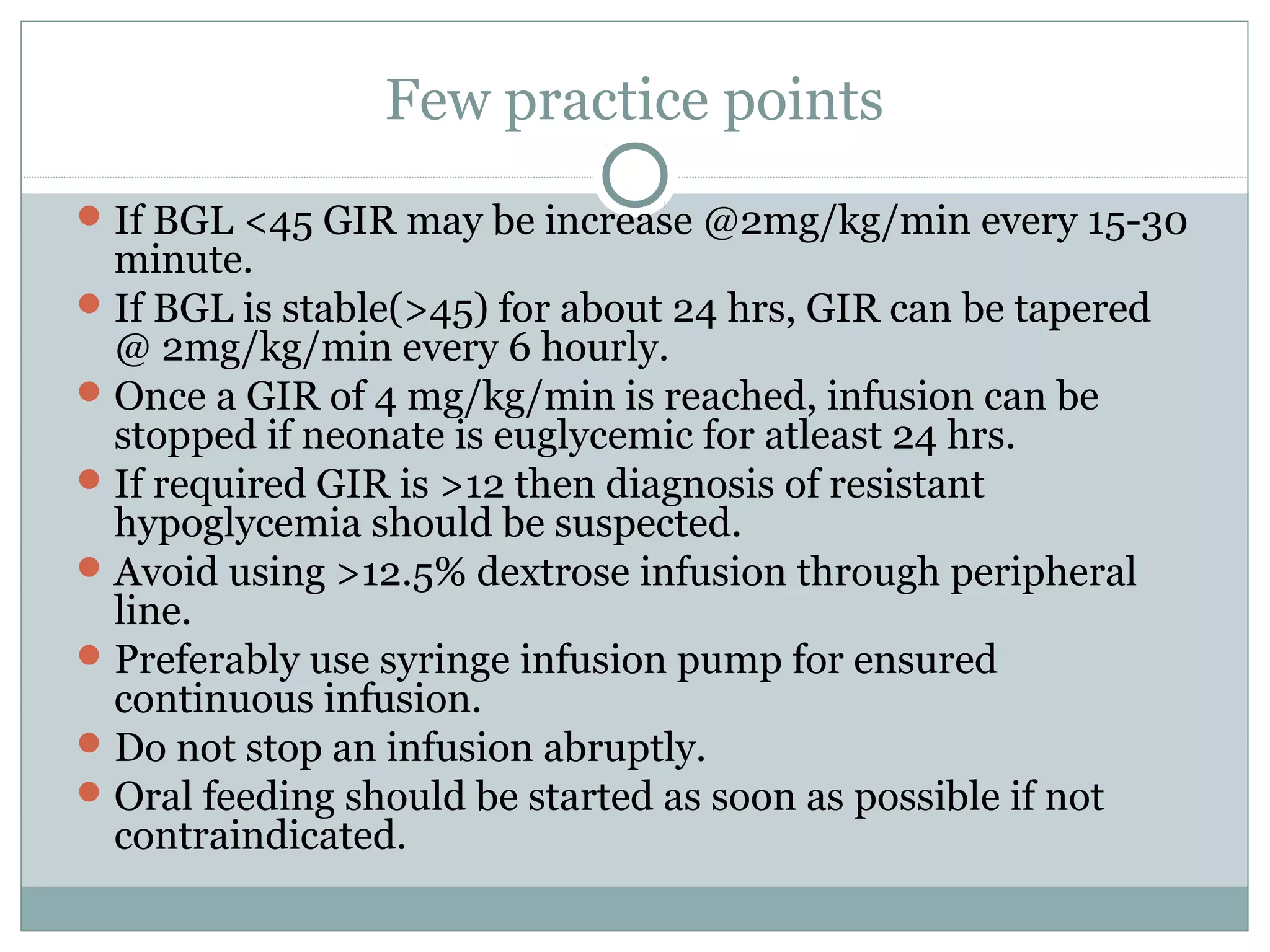 Neonatal hypoglycemia | PPT