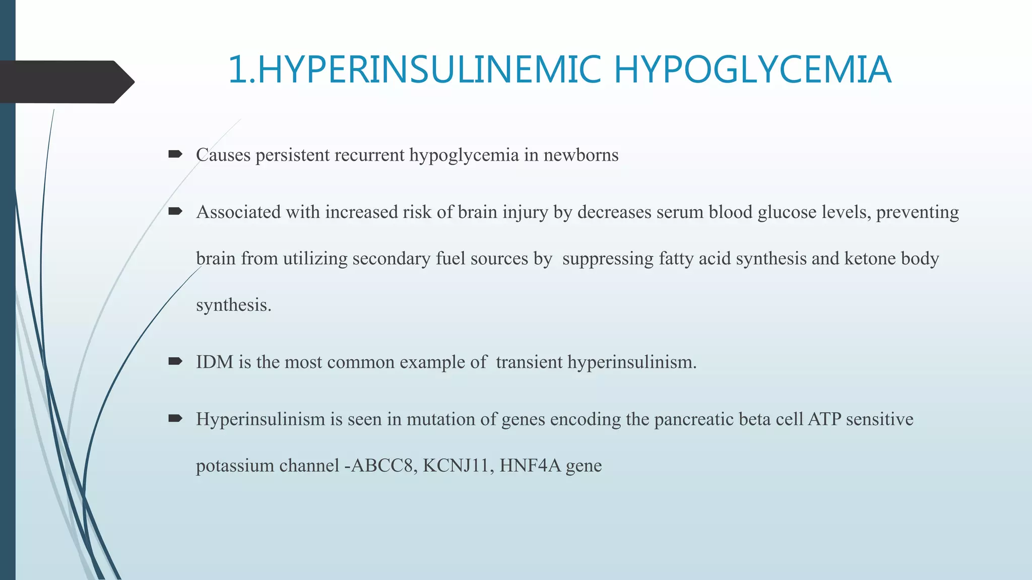Neonatal hypoglycemia and hypergycemia | PPTX
