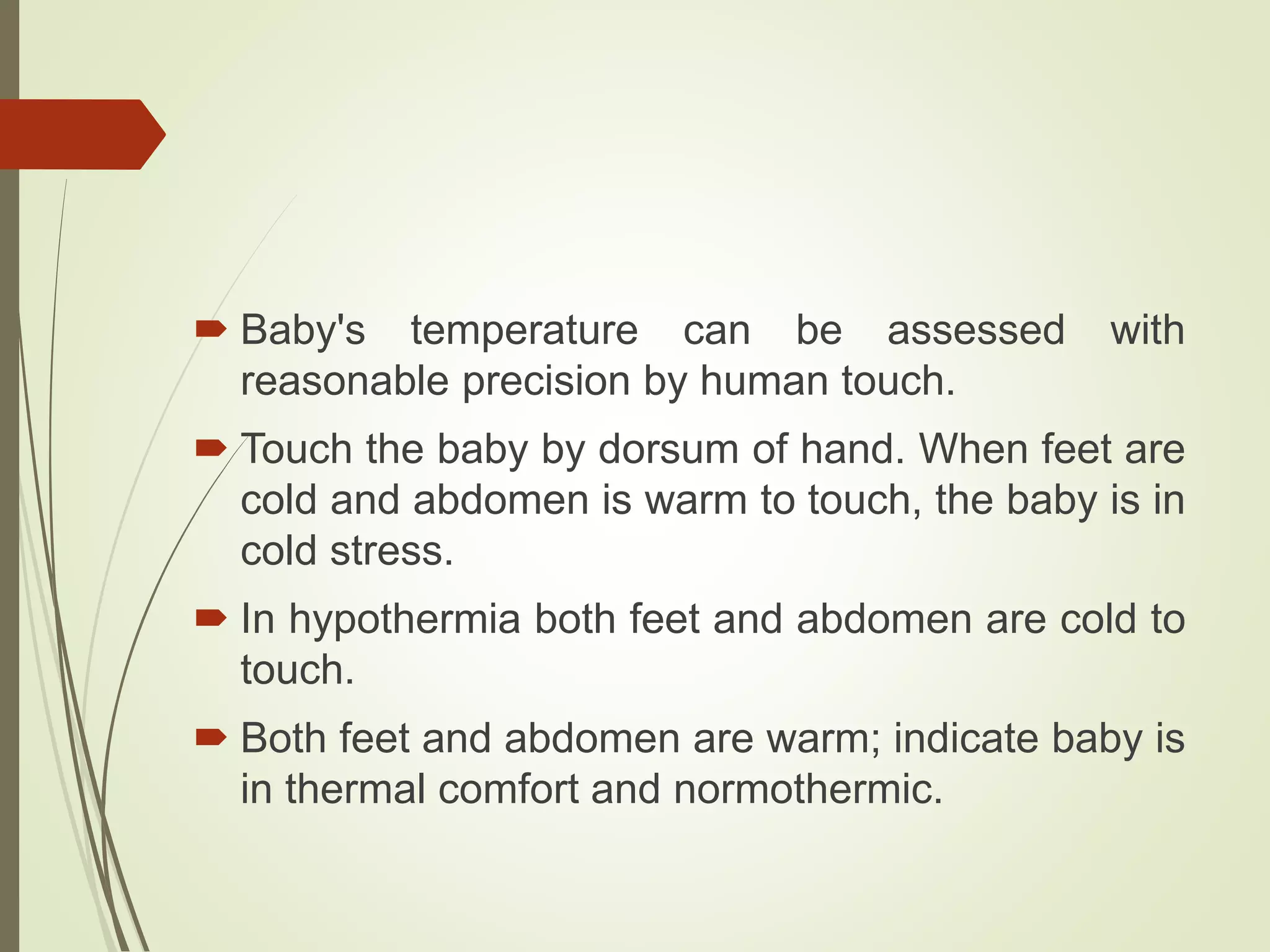 Neonatal hypothermia | PPTX