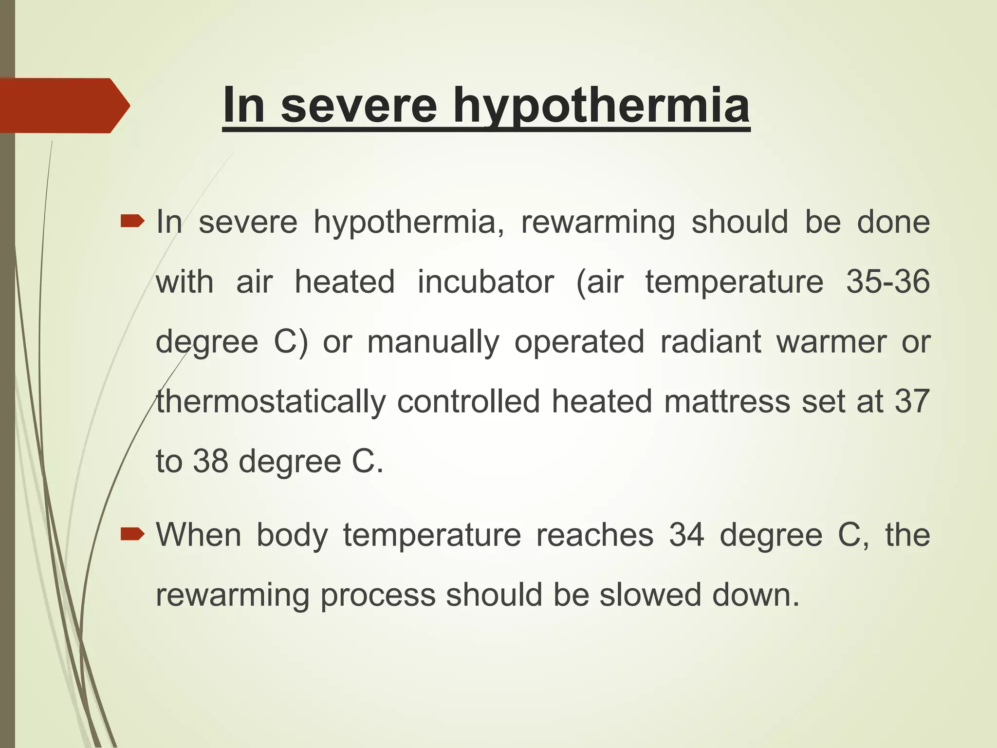 Neonatal hypothermia | PPTX