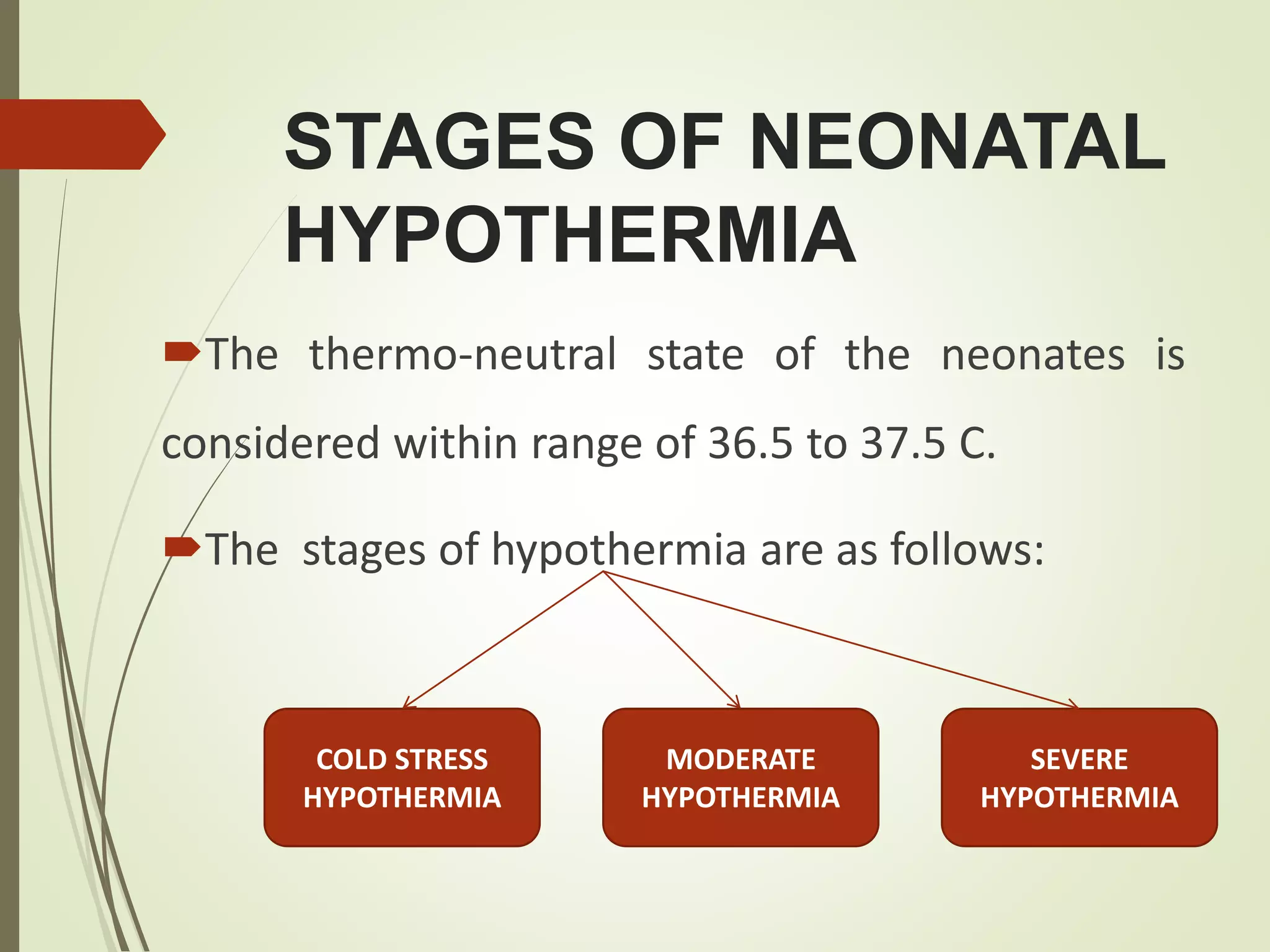 Neonatal hypothermia | PPTX